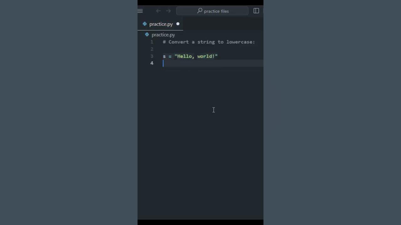 Convert A String To Uppercase Python Pythonprogrammingcodinglearnpython