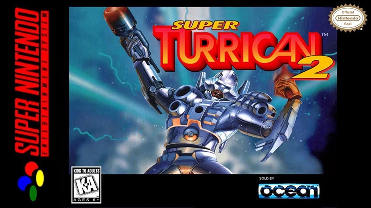 Super Turrican II [Super Nintendo - intro | music | demo gameplay ...