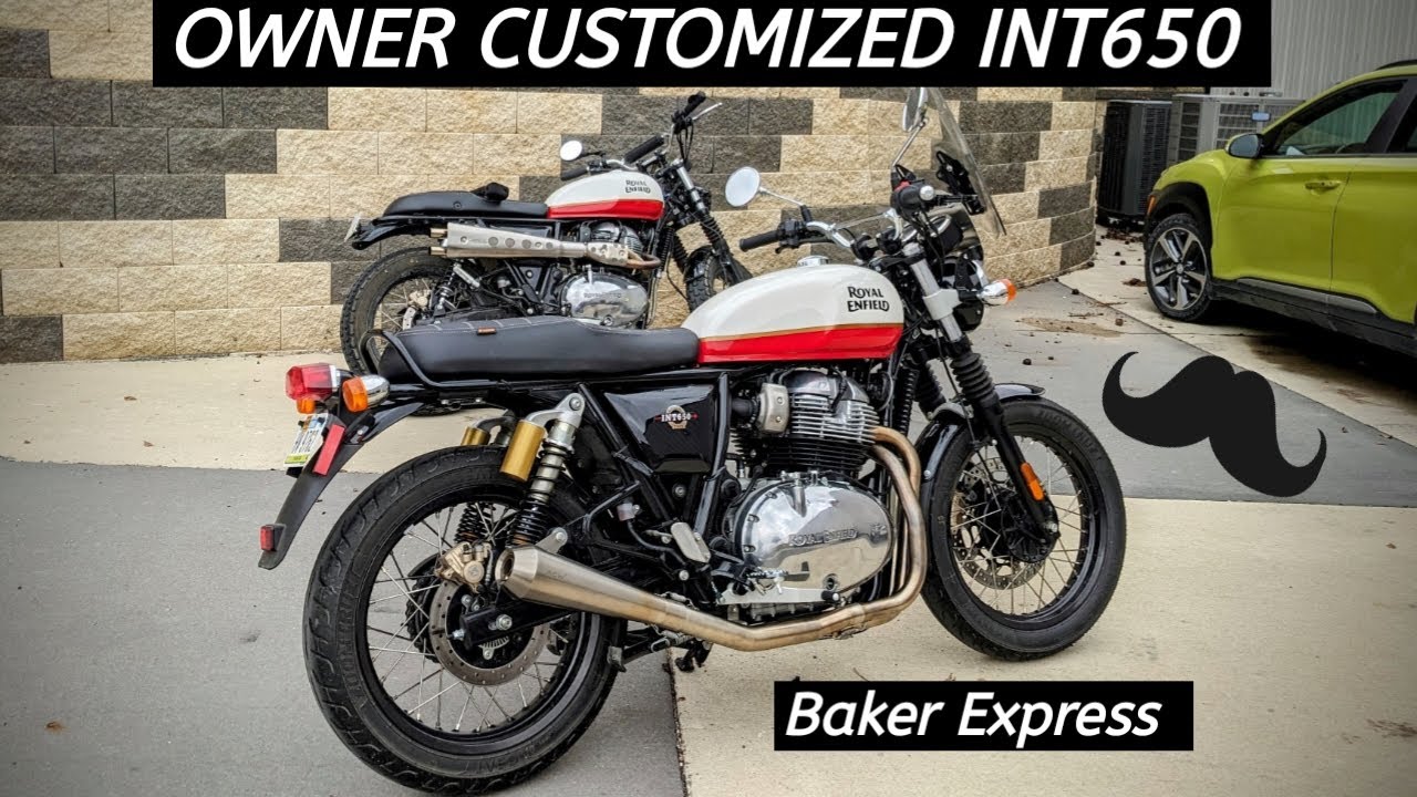 Well Done Royal Enfield INT650 w/ AEW Pipes - Wahoo! - YouTube