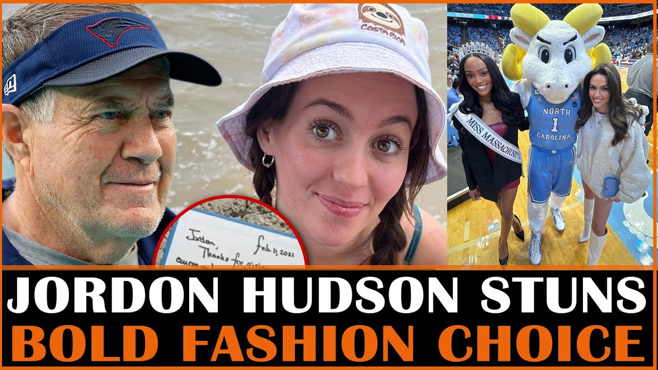 Jordon Hudson Stuns at UNC Game with Bold Fashion Choice - YouTube