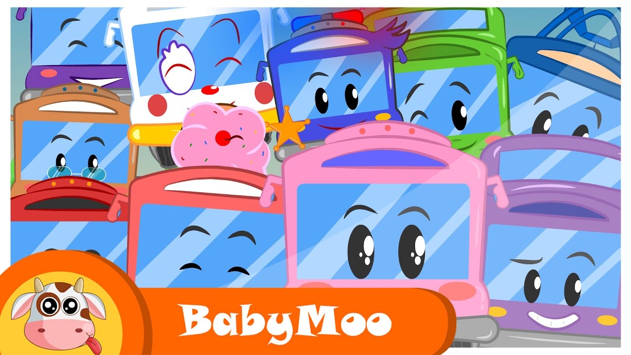Ten Little Buses | Original Song | By BabyMoo - YouTube