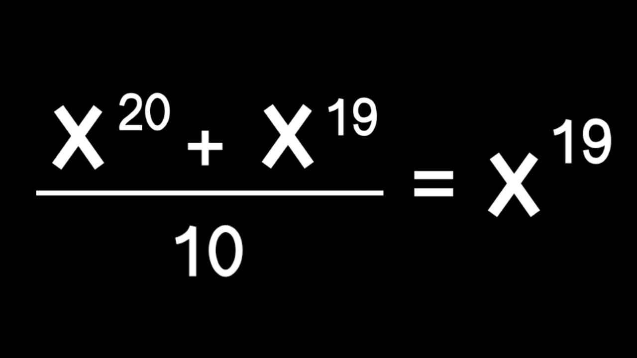 #maths | A Tricky Math Question || Find The Value of X || #algebra # ...