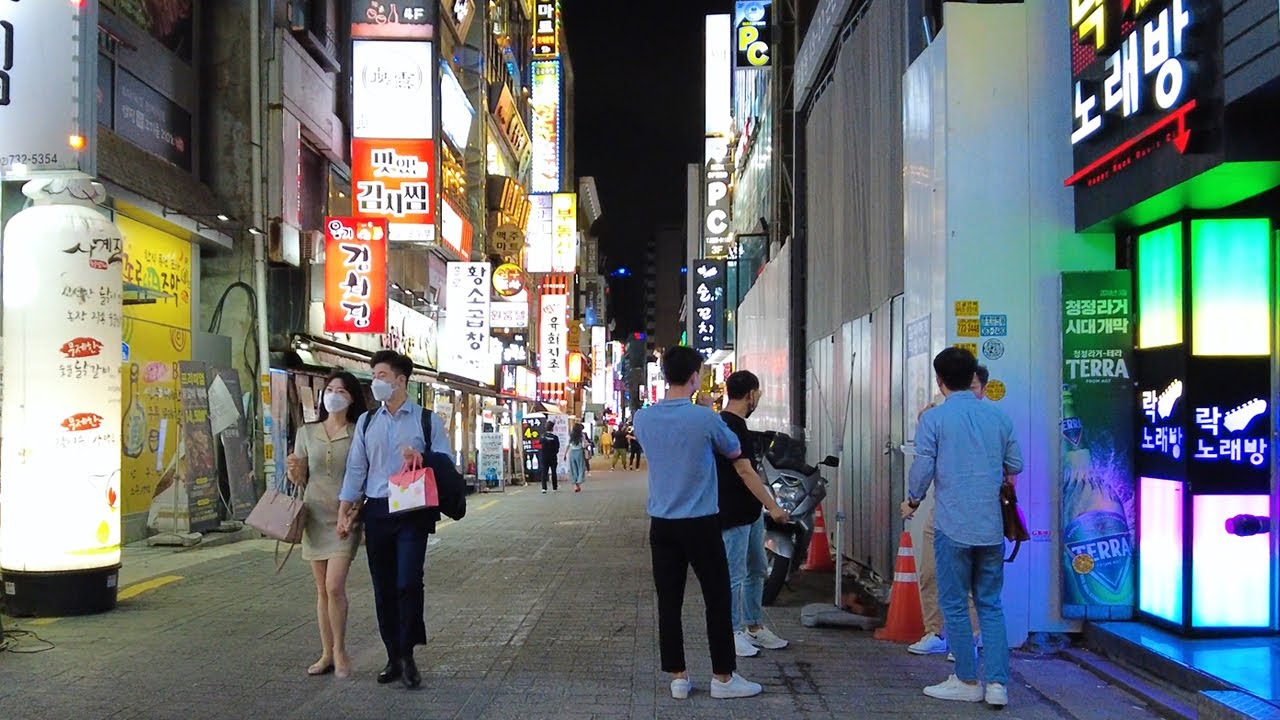 [4K Seoul Walk]🚶 Jongro Night Gwanghwamun Mugyodong Jonggak Jongno 3ga ...