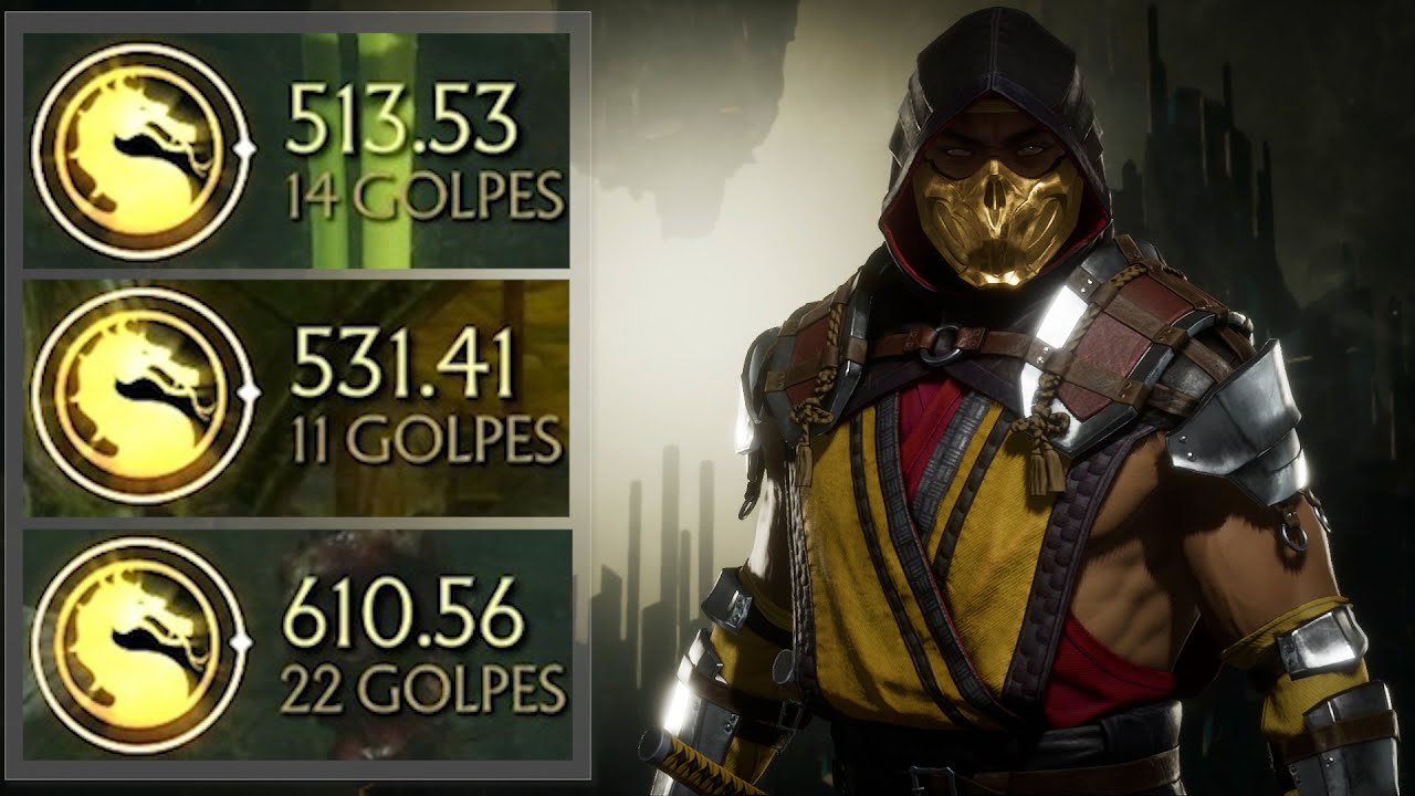 Mortal Kombat 11 SCORPION - Raiva Intensa / Searing Rage (Combo Video ...