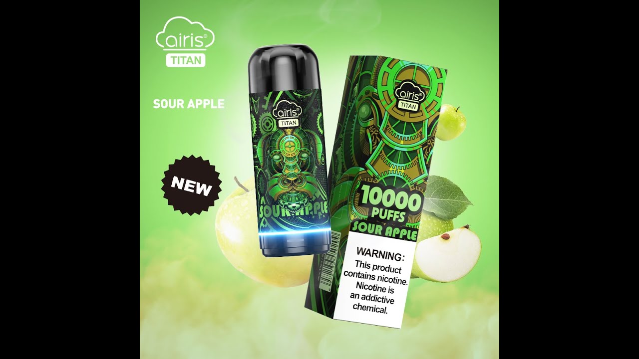 Airis Titan - Rechargeable Vape 10,000 Puffs - YouTube