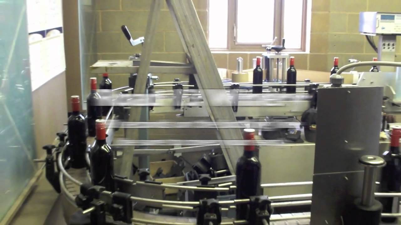 90 seconds on the Road 13 Winery bottling line - YouTube