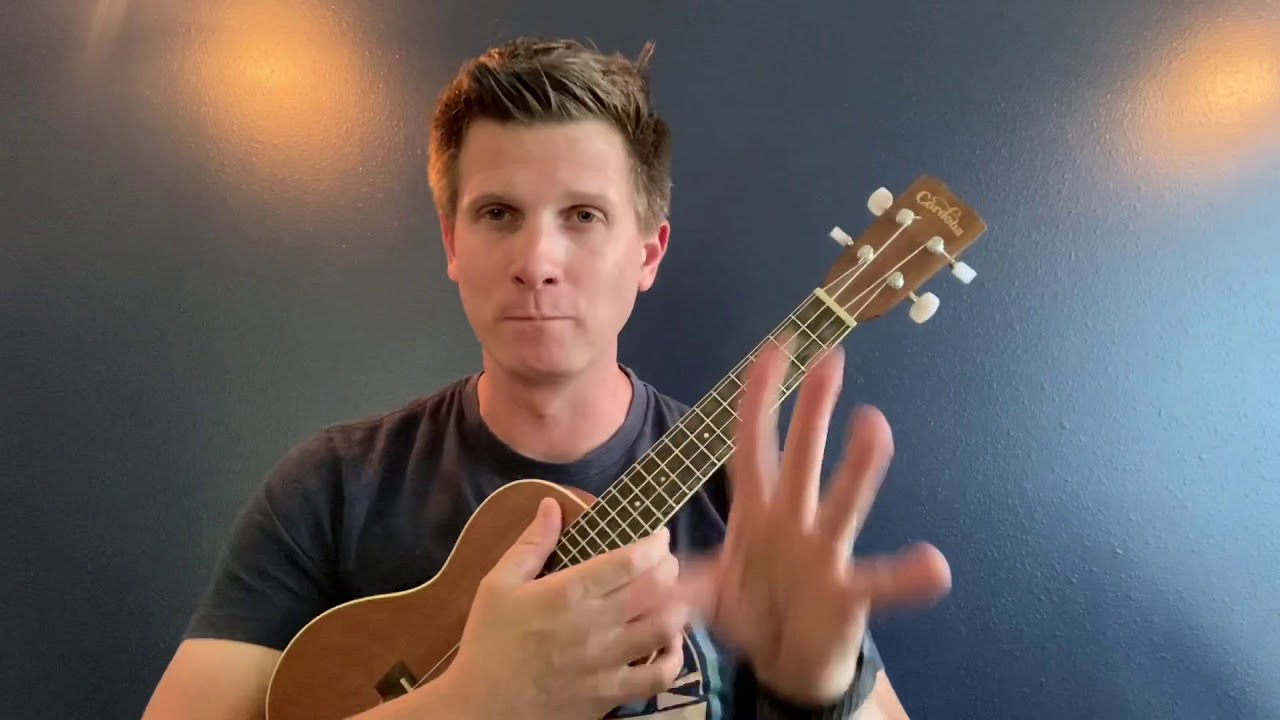 Beginner ukulele lesson using alternative chords for C and D play along ...