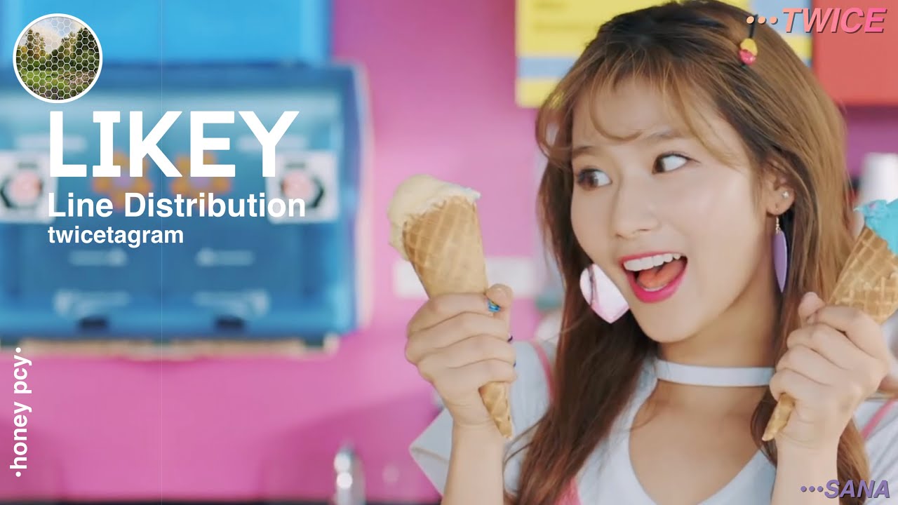 TWICE (트와이스) - Likey | Line Distribution - YouTube