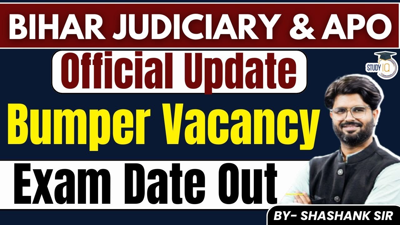 Bihar APO & Judiciary Exam Dates OUT! 🚨 Preparation Strategy & Tips ...