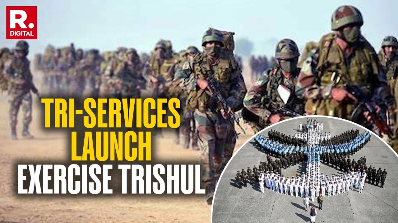 India's Operation Trishul: Major Tri-services Flex Puts Pakistan In ...