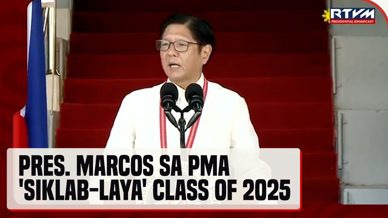 Talumpati ni Pres. Marcos sa commencement exercises ng ‘Siklab-Laya ...