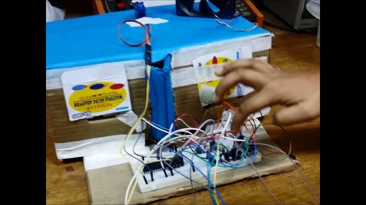 CSE 316 Microcontroller and Microprocessor Project-Chasing Fan - YouTube