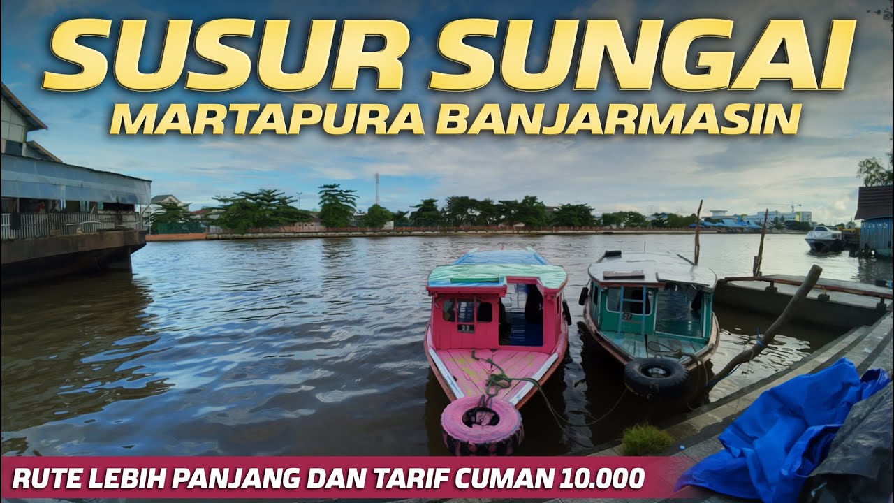 Wisata Air Susur Sungai Perahu Klotok Malam Hari dari Pasar Wadai ...