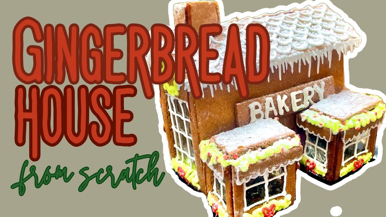 Pastry Chef Makes Gingerbread Houses From Scratch! - YouTube