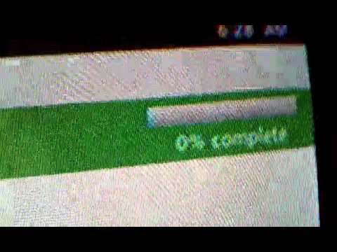 Error of xbox 360 download a game in 80% - YouTube