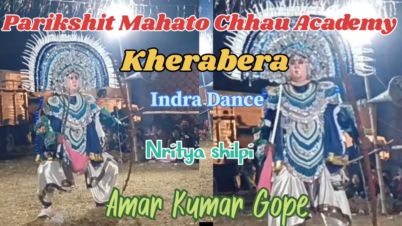 Parikshit Mahato Chhau Academy Indra Dance - YouTube