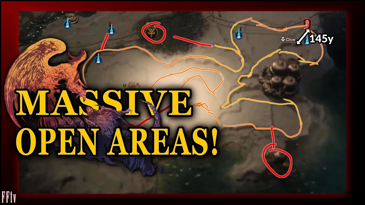 A Closer Look At FFXVI's World Map! - YouTube