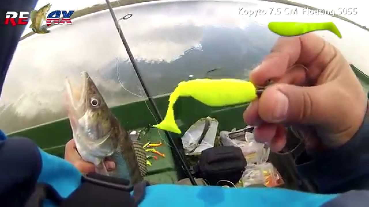 Pescuit la Salau - Zander Fishing - Relax Kopyto 7.5 Floating & Fudo ...