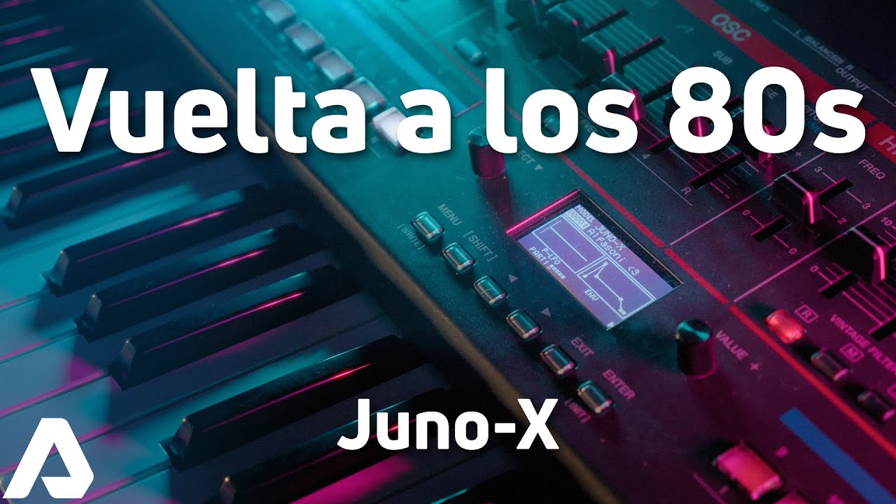 Conoce el nuevo Juno-X de Roland | Alfasoni - YouTube