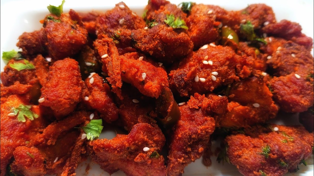 Spicy Monica Chicken | Restaurant style | Chicken Starter - YouTube