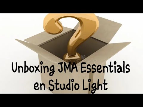 Unboxing JMA Essentials en Studio Light - YouTube