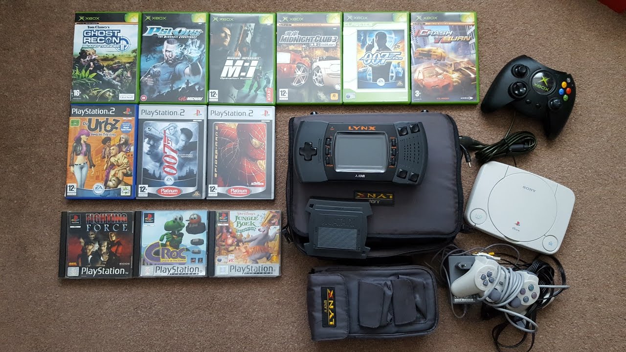 Video game collecting (Ep.8): Flea Market finds & Atari Lynx - YouTube