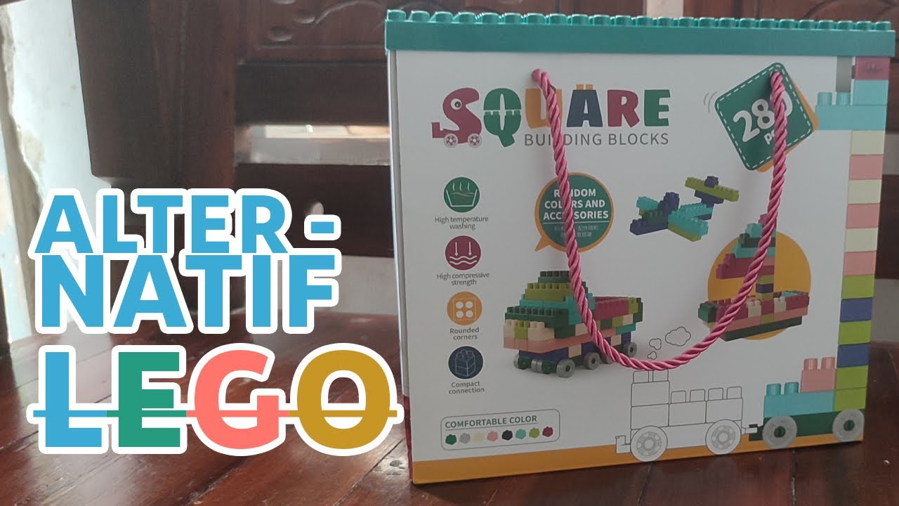 Alternatif Murah Lego - KKV Bricks 280 Pcs • Unboxing & Review ...
