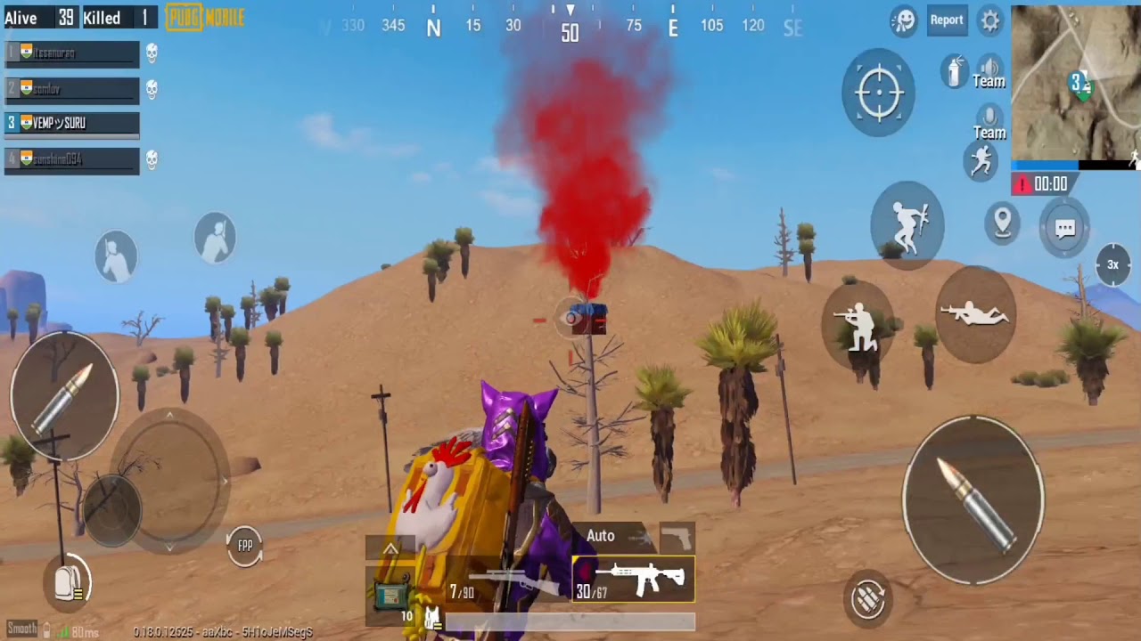 PUBG MOBILE AIRDROP ON TREE - YouTube