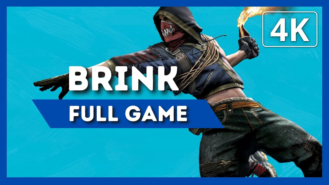 BRINK | Full Game Walkthrough | 4K 60FPS | No Commentary - YouTube