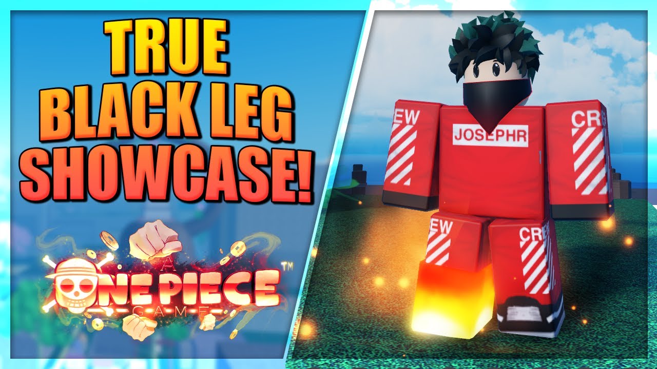 True Black Leg Full Showcase and How To Get It Step by Step in A One ...