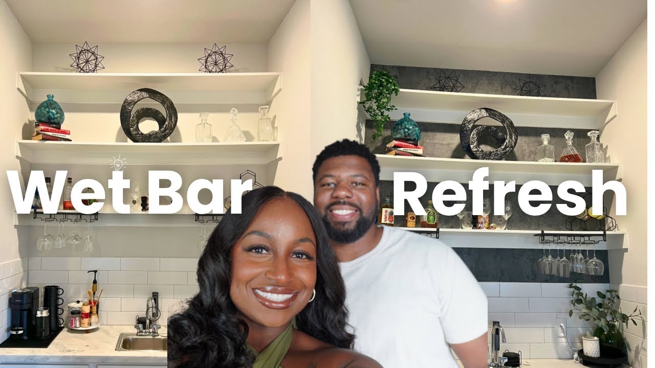 Home Vlog: Wet Bar Refresh • Budget Friendly - YouTube