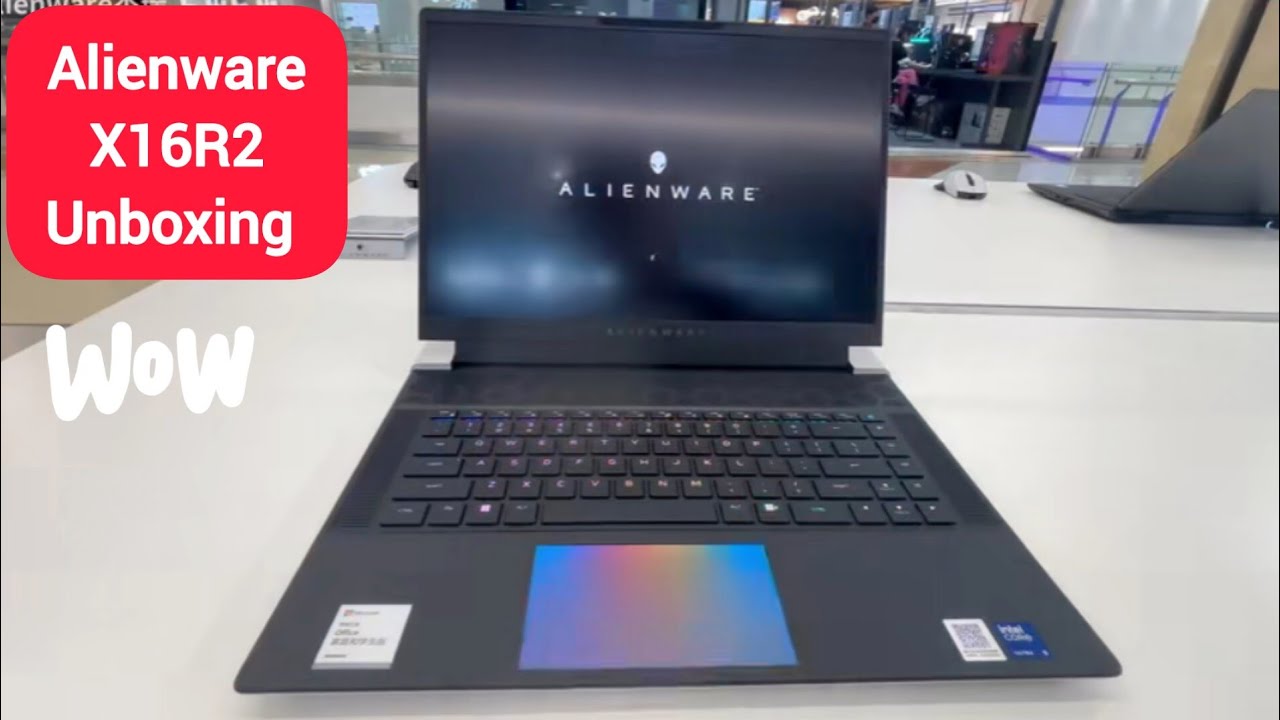 Dell Alienware X16R2 intel i9 RTX 4090 gaming Laptop Unboxing 🤩 - YouTube