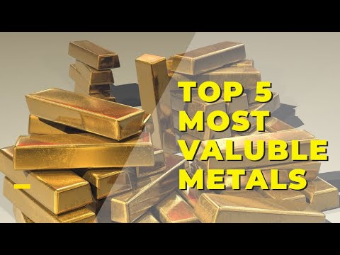 TOP 5 MOST VALUABLE METALS IN THE WORLD - YouTube