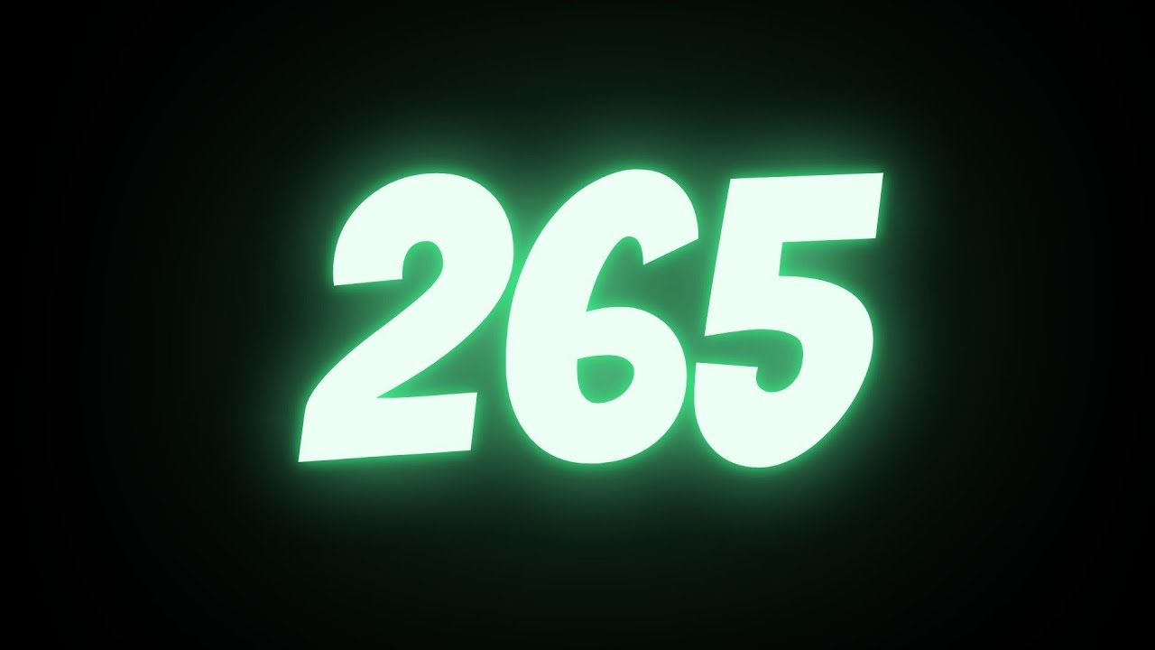 265 Second Timer | 265 Seconds Countdown | 265s Timer - YouTube