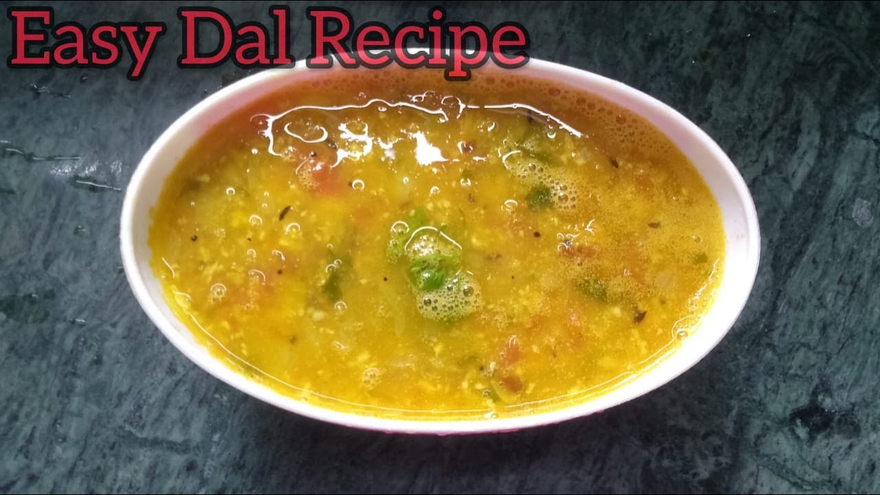 Easy Dal Recipe/ Phodniche Varan/ Dal Recipe - YouTube