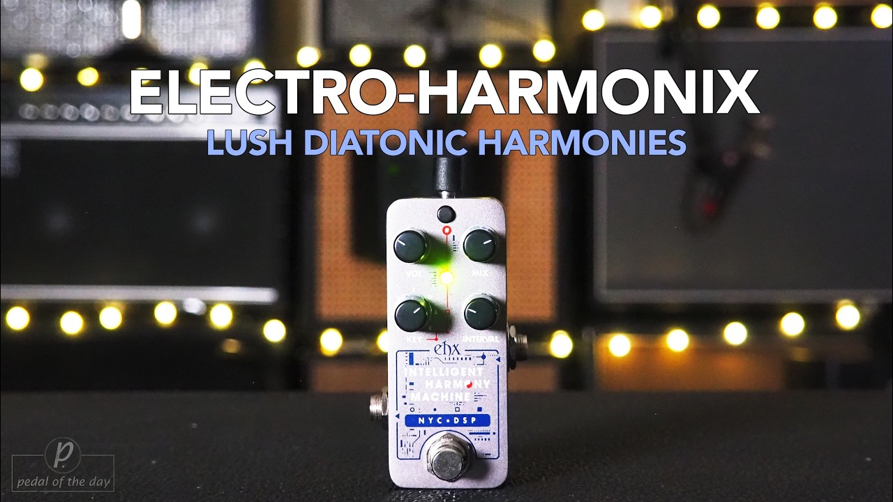 Electro-Harmonix // Pico Intelligent Harmony Machine Harmonizer (Demo ...