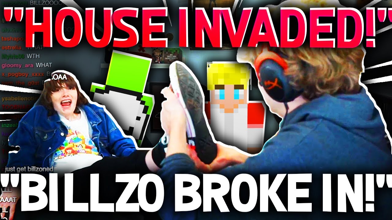 Billzo INVADES TOMMYINNIT'S HOUSE LIVE! (tommy smp) - YouTube