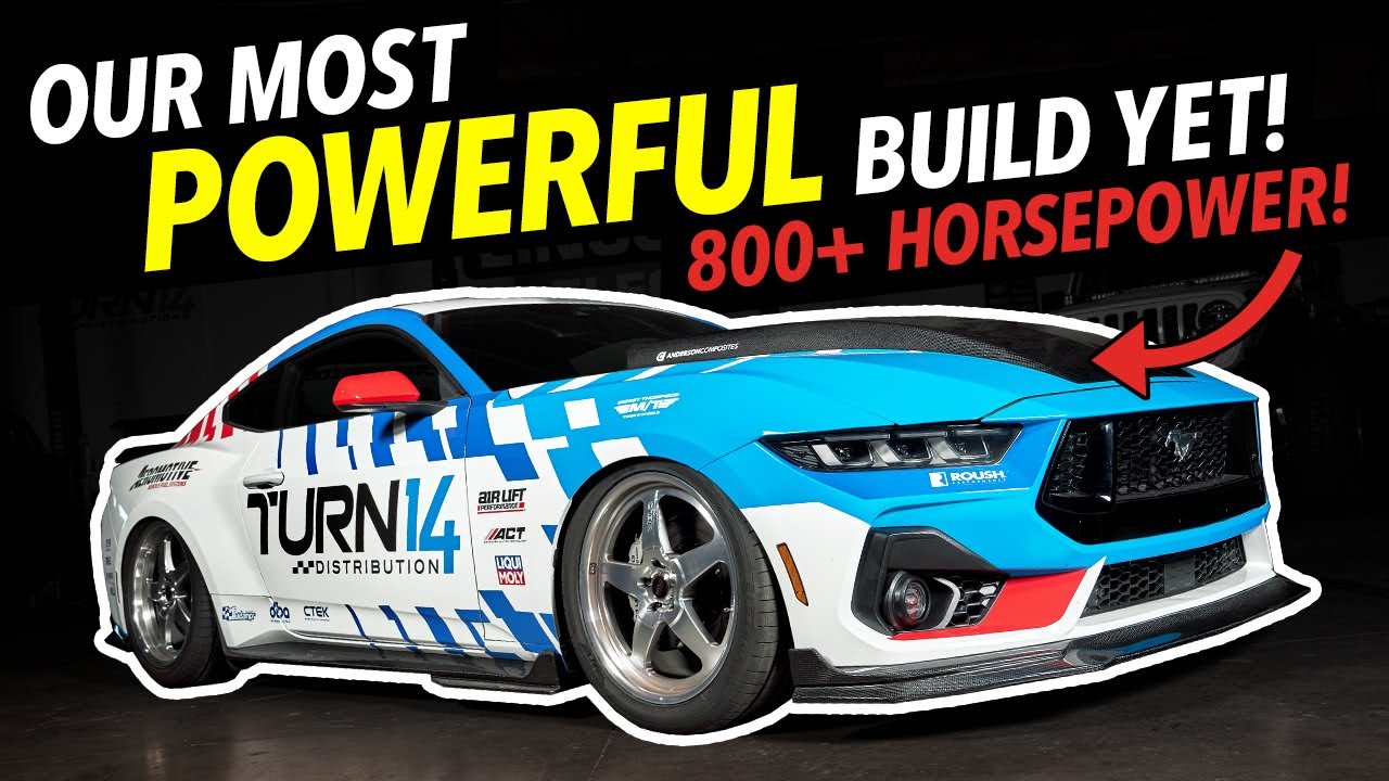 The Most Insane Daily Driver Mustang GT We've Ever Built (820 HP) - YouTube