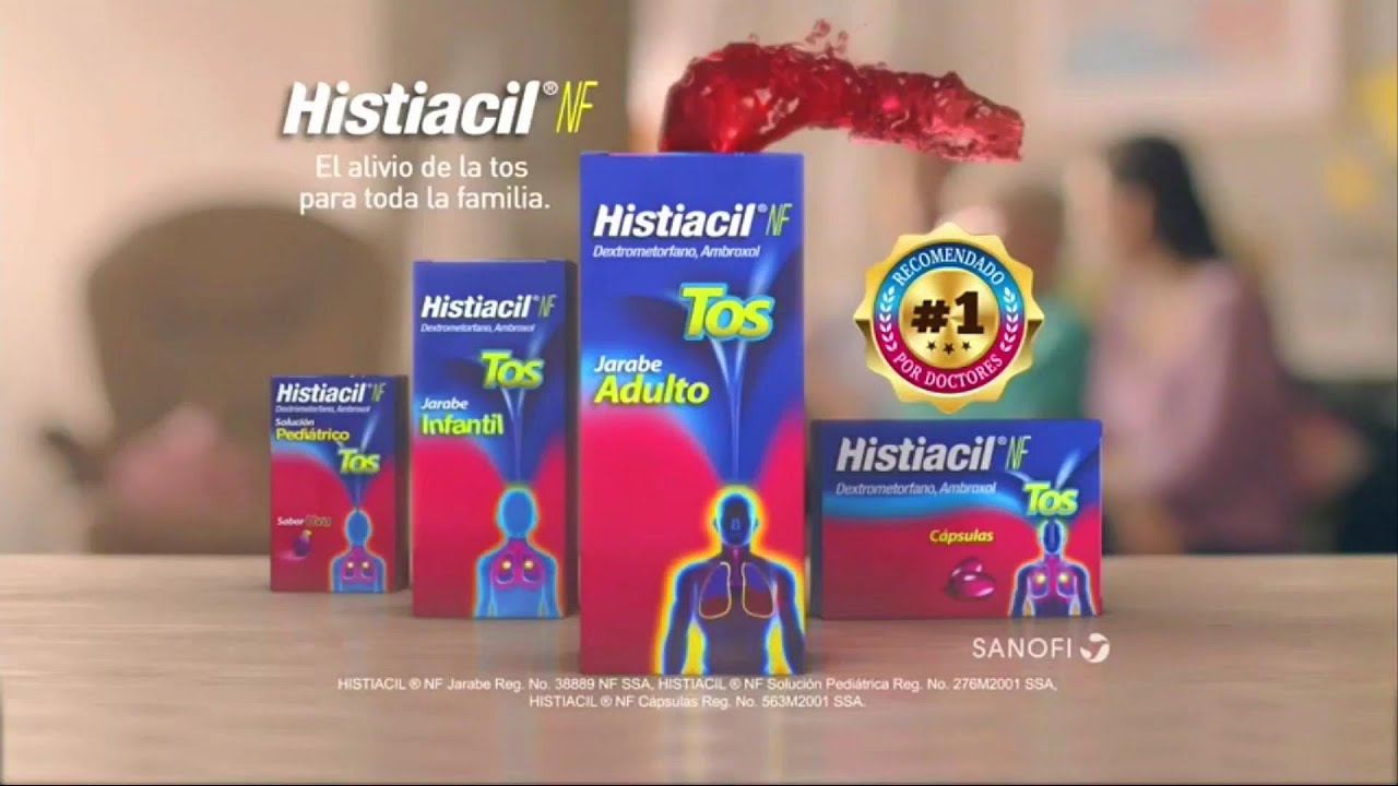 HISTIACIL, Para la tos seca y con flemas - YouTube