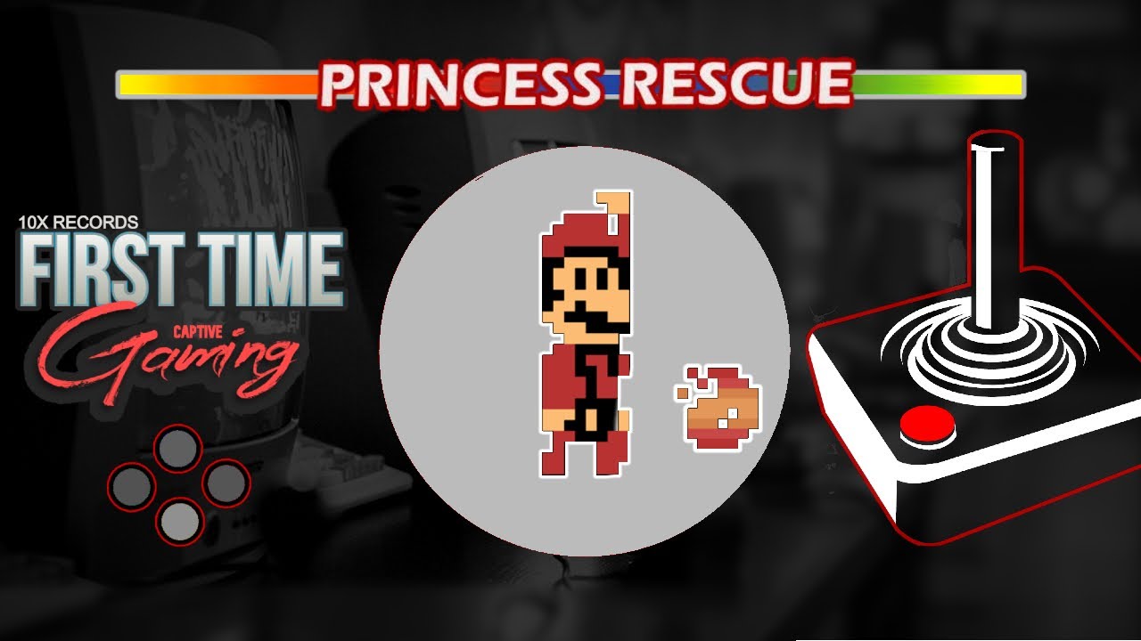 Captive Gaming: Princess Rescue Atari 2600 Gameplay/Reaction - YouTube