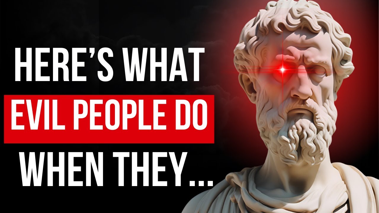 Don't Get Fooled: Signs You're Dealing With An Evil Person | Stoicism ...