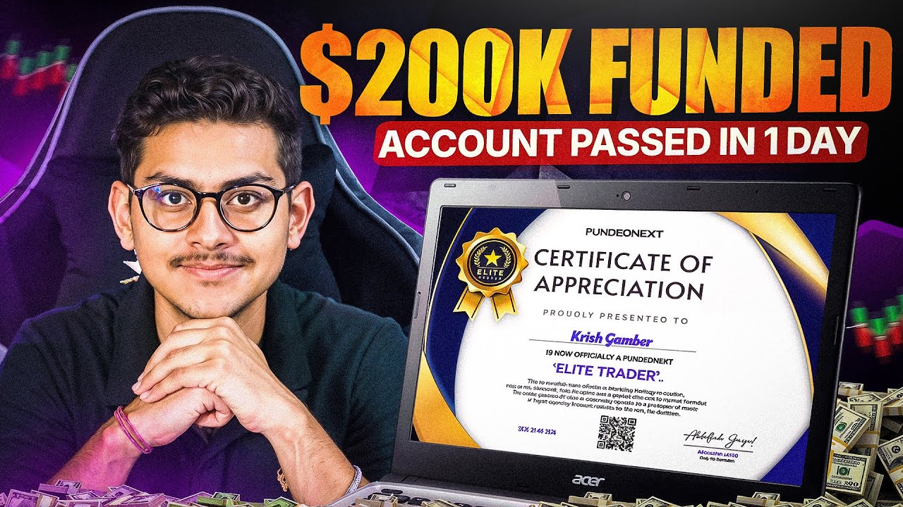 How I Passed 200k$ Funded Account in Just 1 Day | How to Clear Funded ...