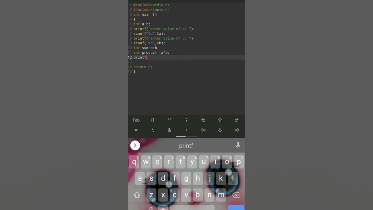 Wap To Print The Sum And Product Of Digits Of An Integer In C Clanguage Codinginc Codinglife