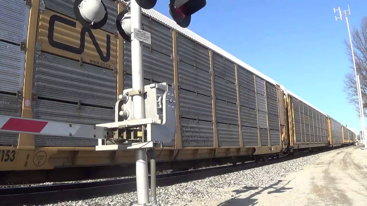 BNSF 6857 West Bellevue, OH 4/26/14 - YouTube