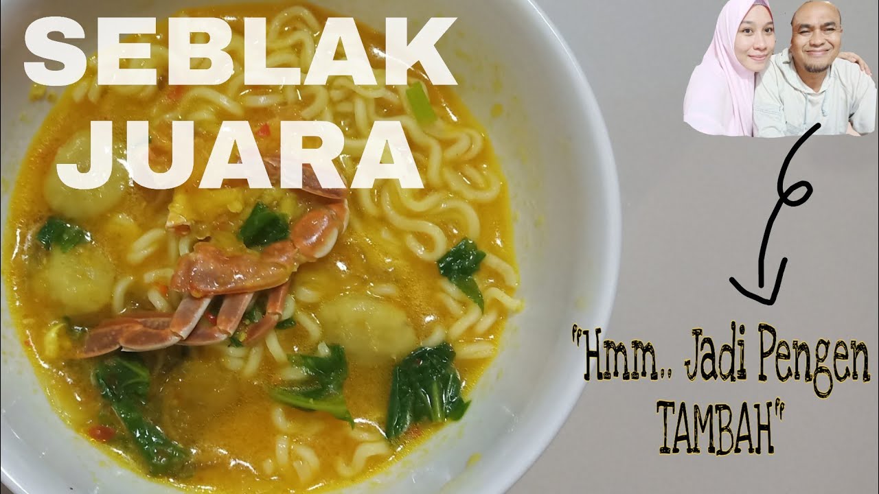 Seblak Bakso + Kepiting SEDAP!! - Dapur Sulung. - YouTube