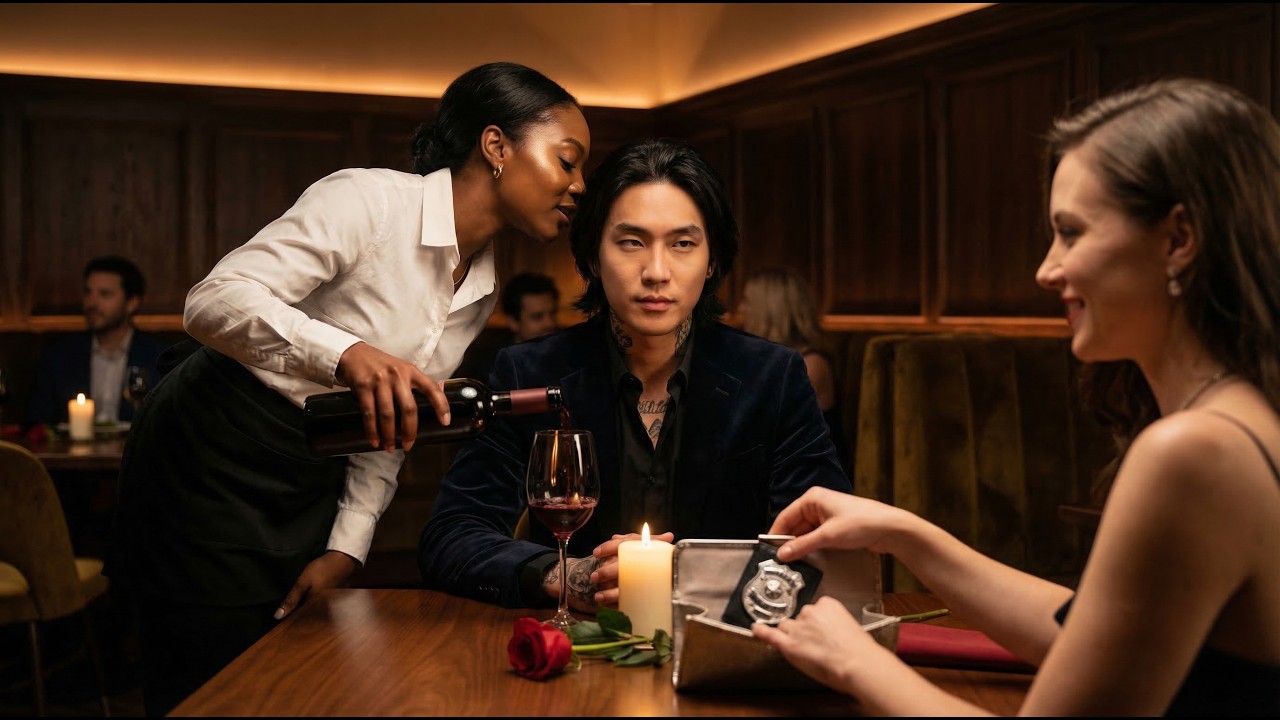 "She's An Undercover Cop!" - Black Waitress Whispers To The Korean ...