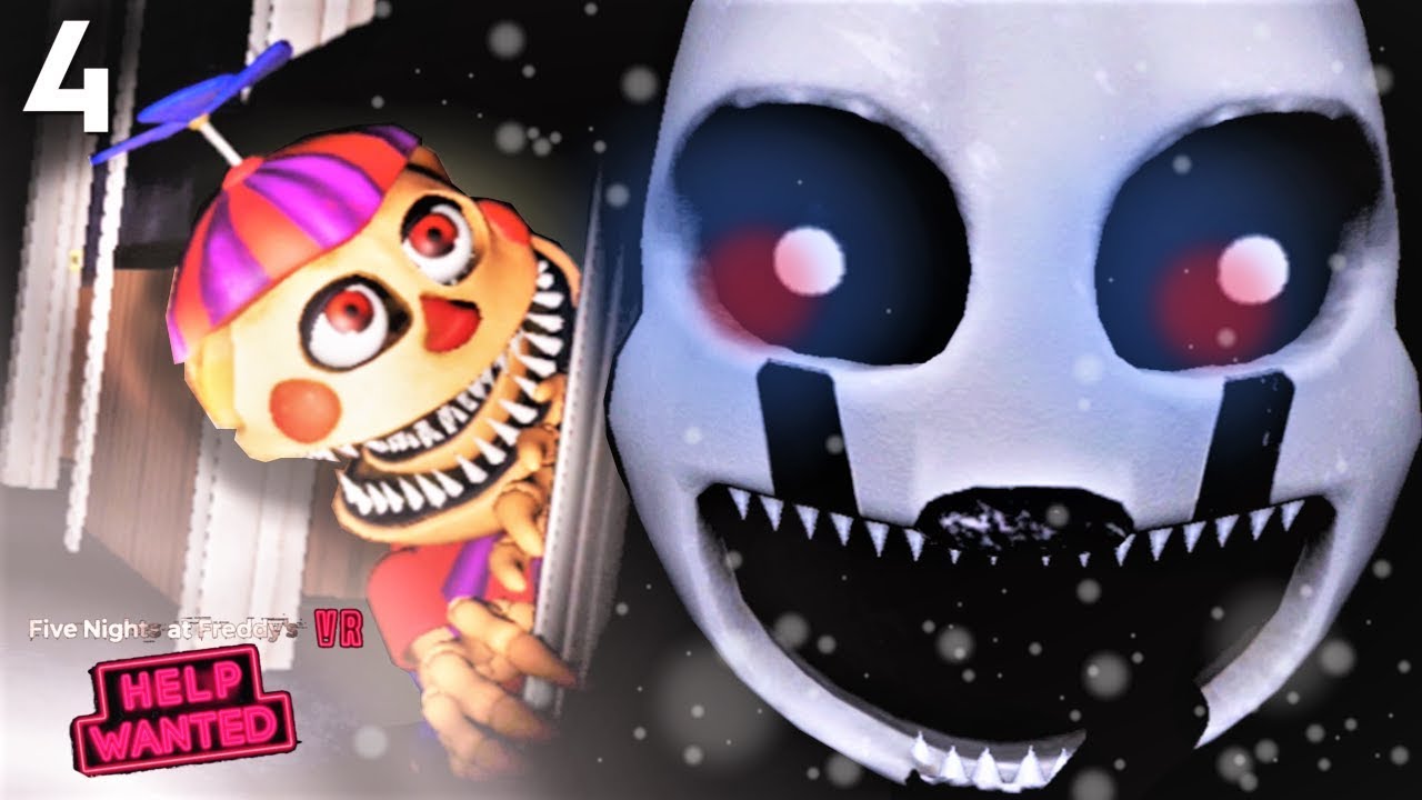 Nightmarionne is the SCARIEST FNAF VR Encounter Yet! || FNAF VR: Help ...