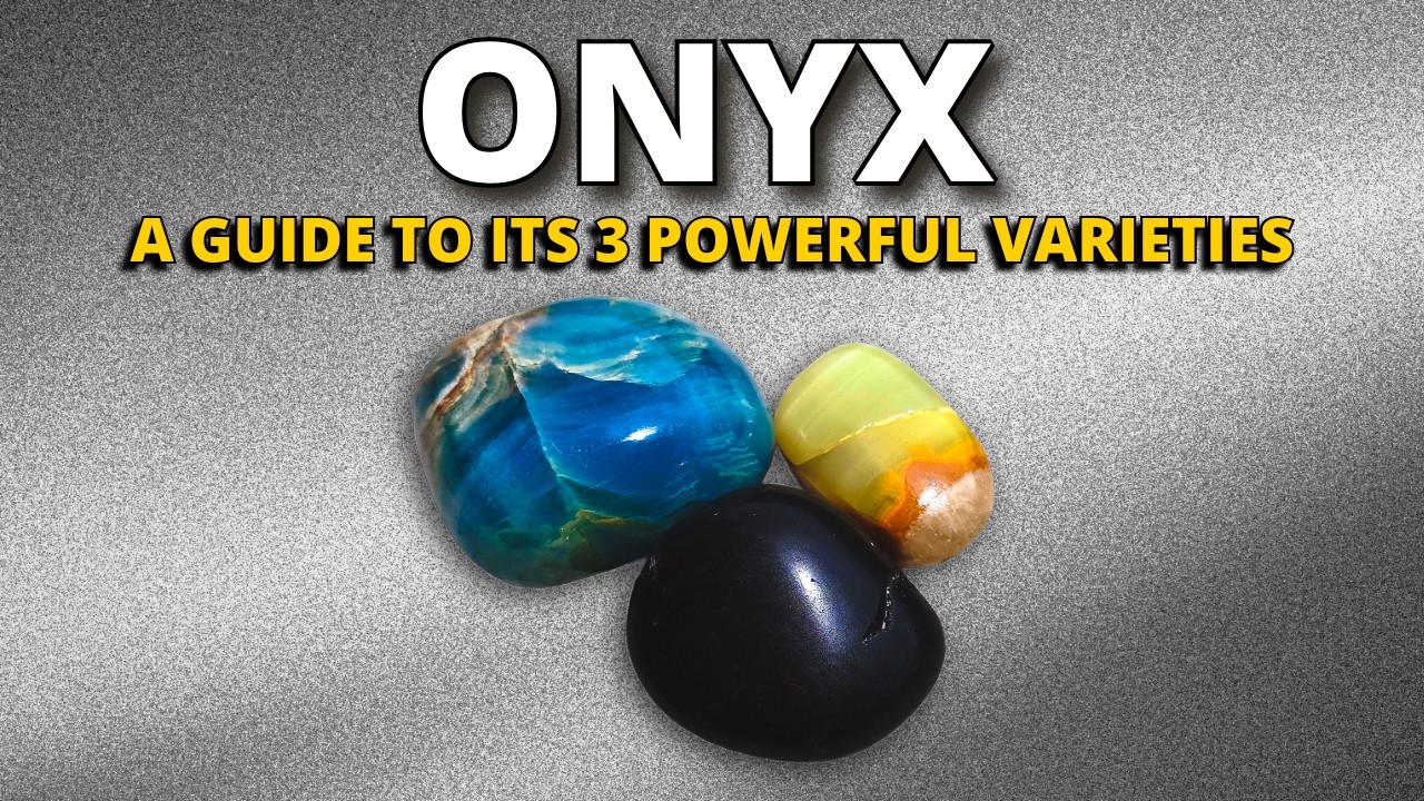 Unveiling Onyx: The Stone of Layers, Strength, and Serenity - YouTube