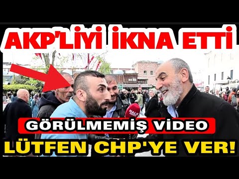 CHP'li Gencin AKP'li Vatandaşı İkna Çabası Başarıyla Tamamlandı.
