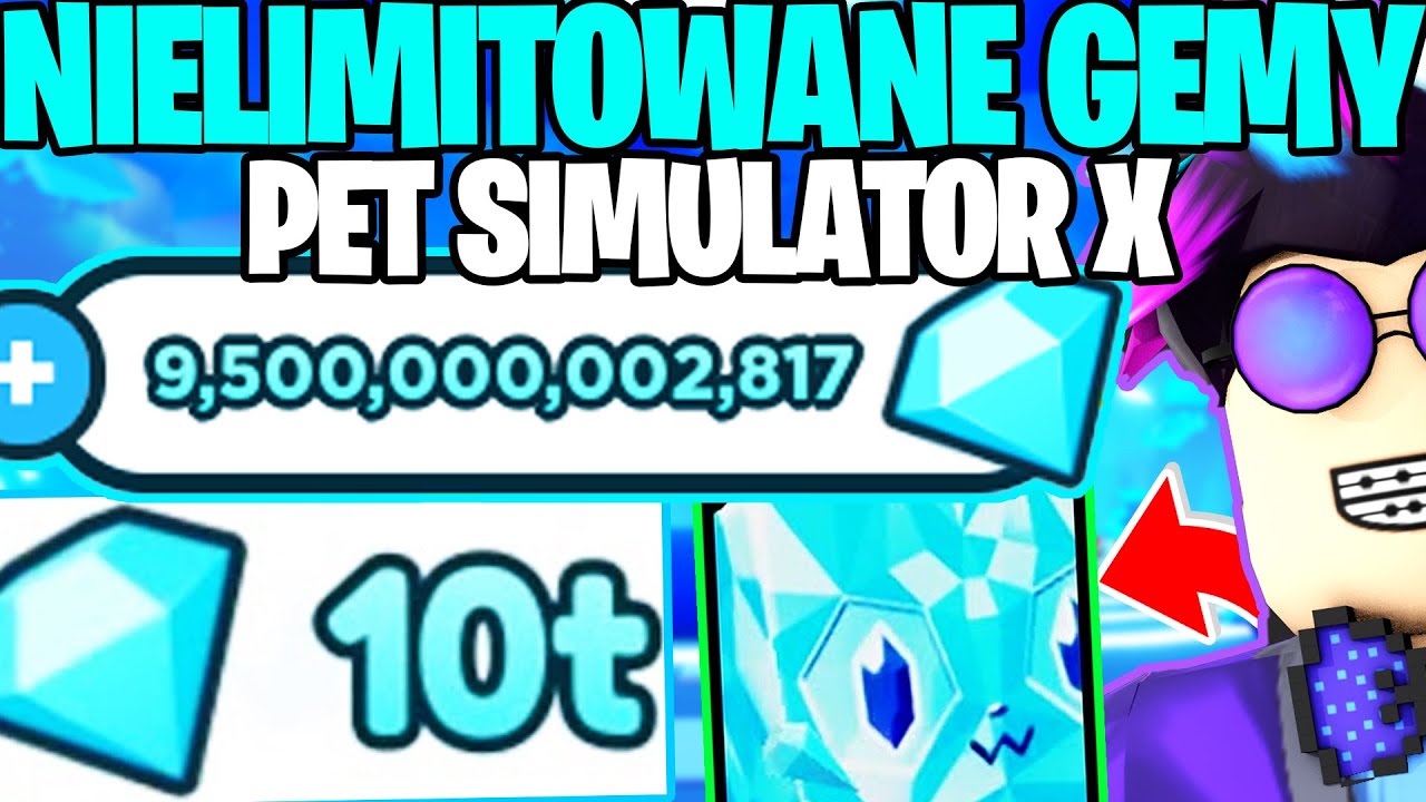 TYM SPOSOBEM ZAROBISZ 200B GEMÓW CODZIENNIE w PET SIMULATOR X | ROBLOX ...